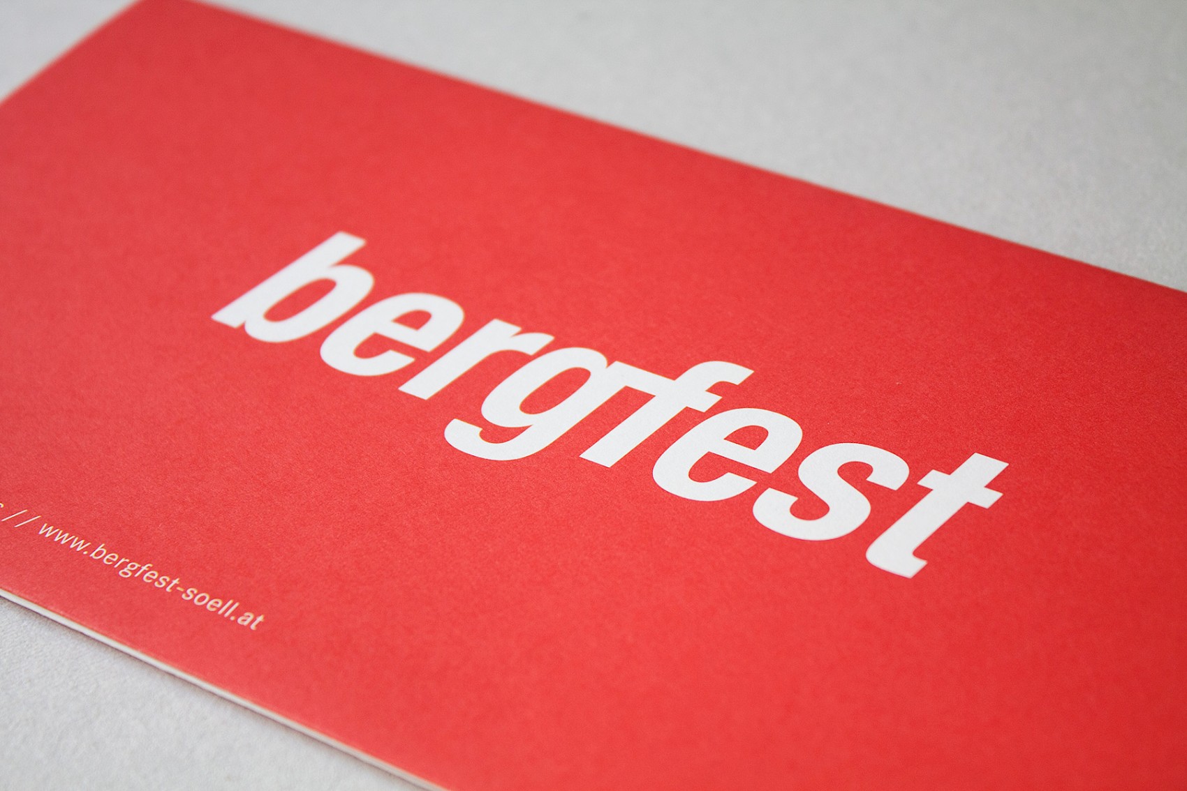 Logo Design / Bergfest – Susanne Rudolf